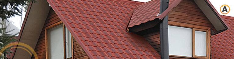 Galvateja: lámina para techo tipo teja para construcción